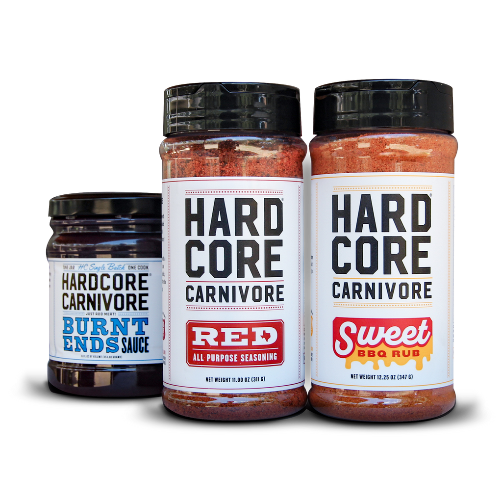 Hardcore Carnivore Meat Seasoning Rubs