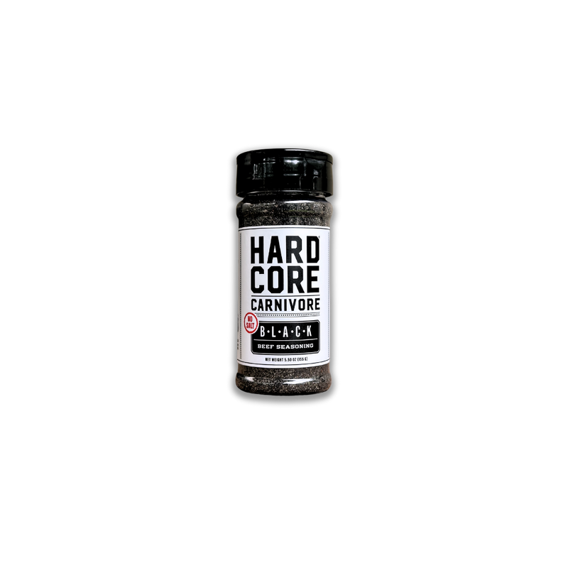 Hardcore Carnivore Black No Salt Sodium Free Seasoning Hardcore