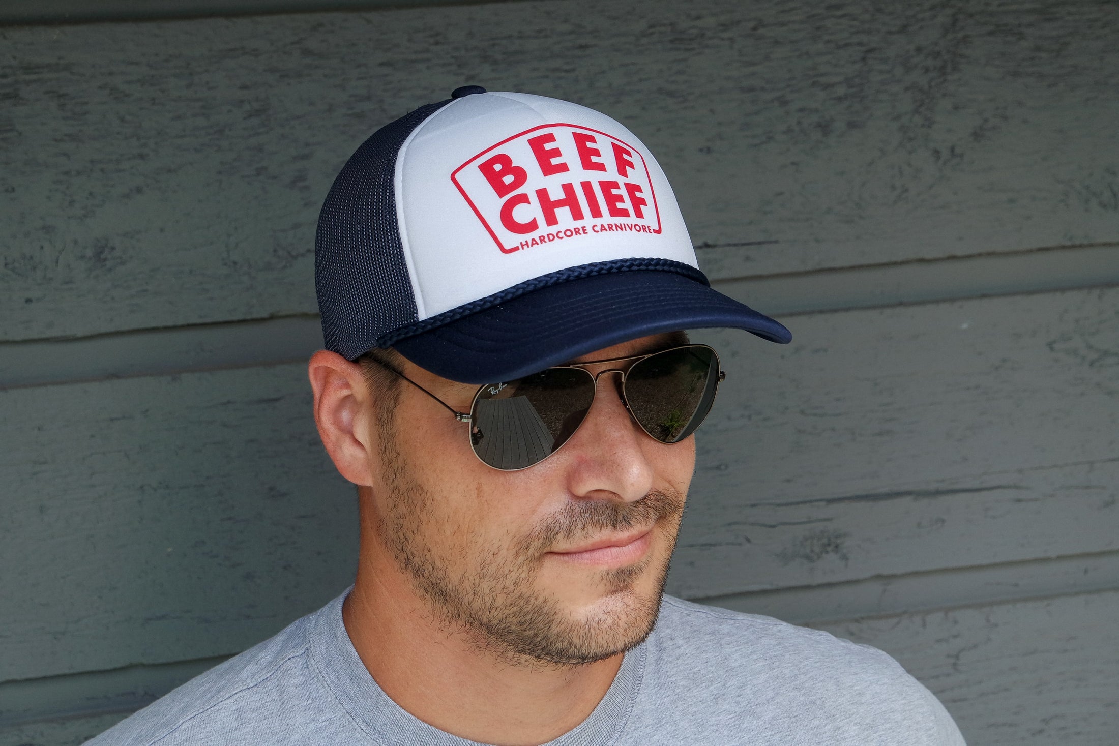Beef Chief Foam Trucker Mesh Back Cap – Hardcore Carnivore