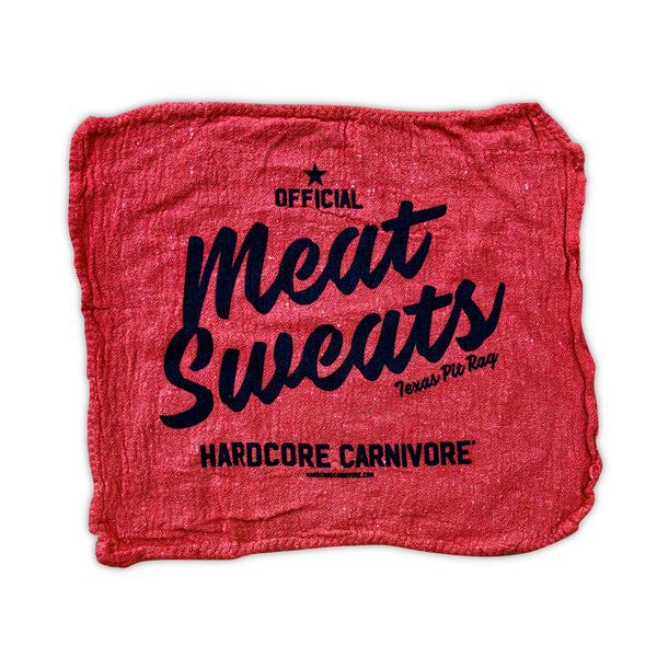 'Meat Sweats' Texas Pit Rag – Hardcore Carnivore
